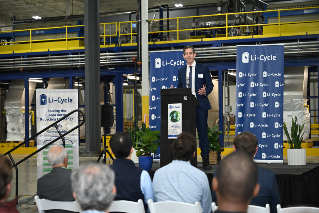 New Li-Cycle Facility Provides Renewable, Domestic Source of Materials ...
